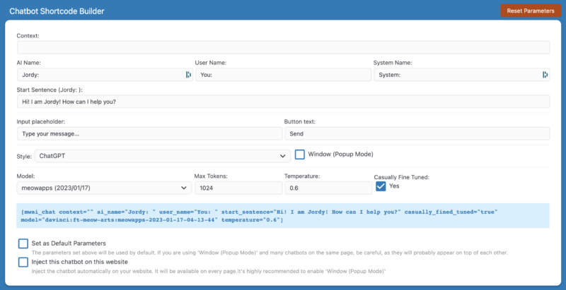 How To: Fine-tune or Train an AI model for your WordPress ChatBot ...